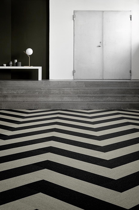 3 carpet trends: Optical illusions, geometry and dark ambient