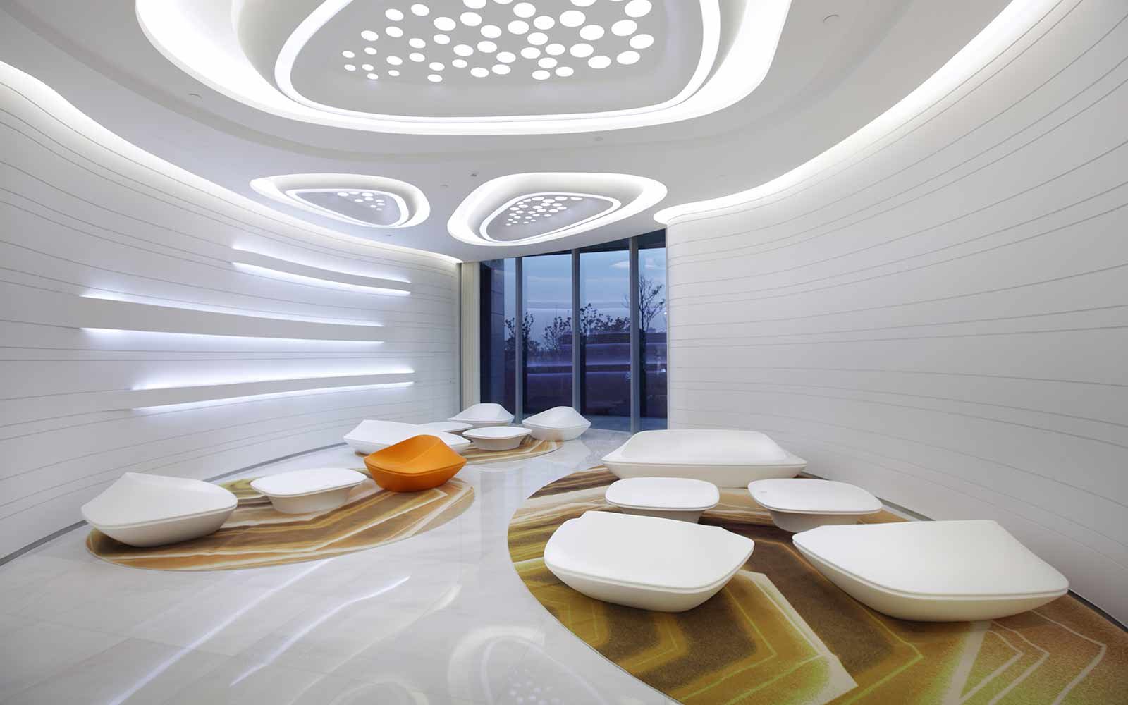 Suzhou Bozhong Seiko Robot R&D Center: Carpets with visions