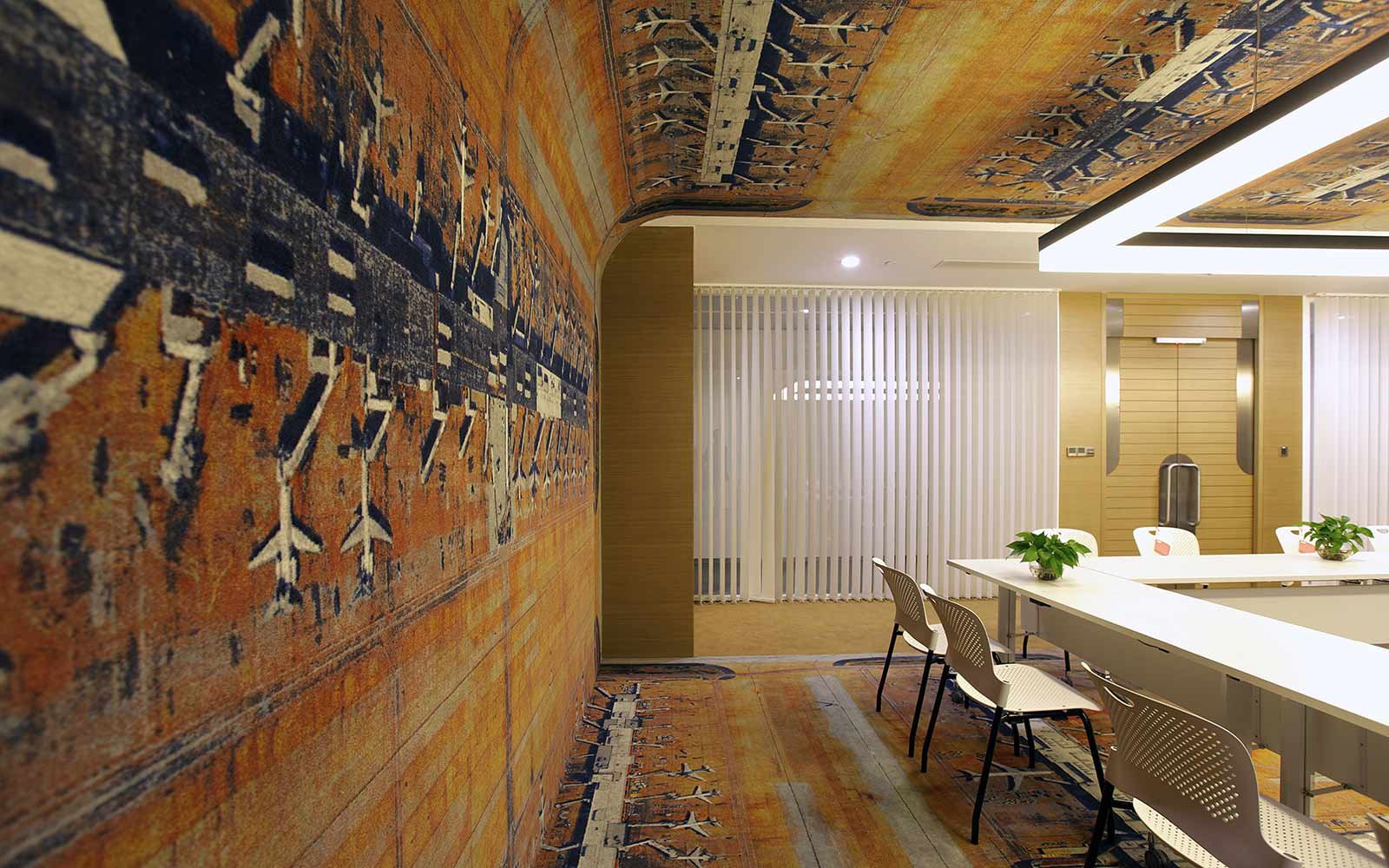 Suzhou Bozhong Seiko Robot R&D Center: Carpets with visions