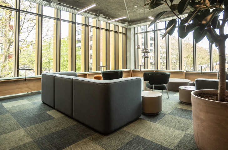 Visma: How to promote individual work preferences with Calico carpet tiles