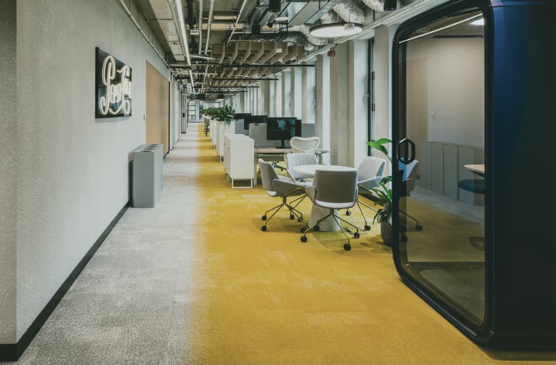 ReForm Transition: One carpet collection, six amazing office looks